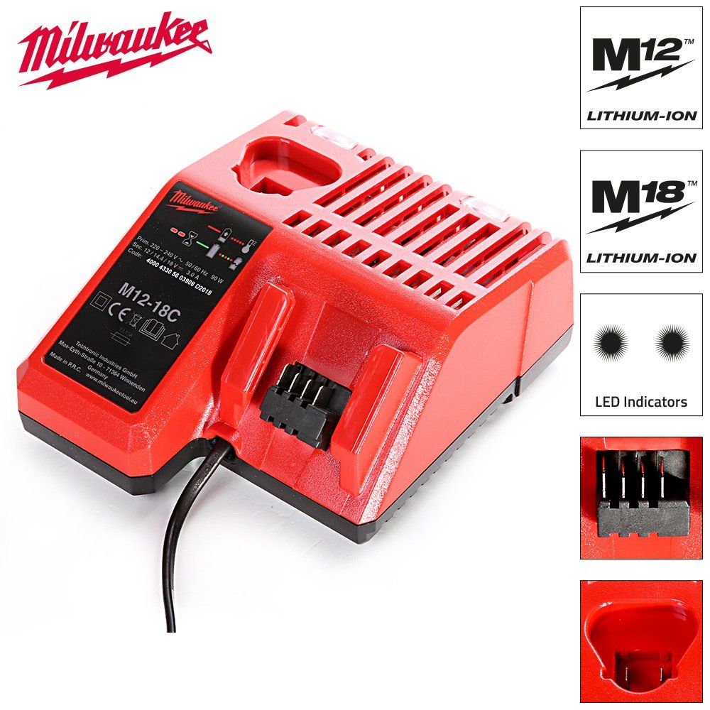 Milwaukee punjač M12-18C